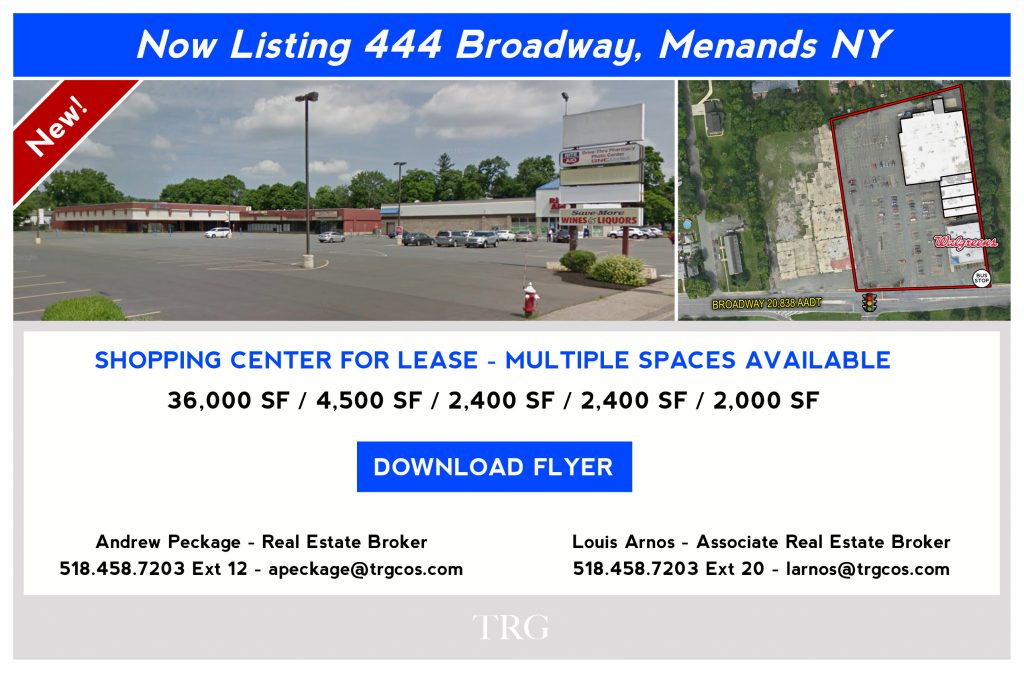 New Listing: 444 Broadway, Menands – TRG